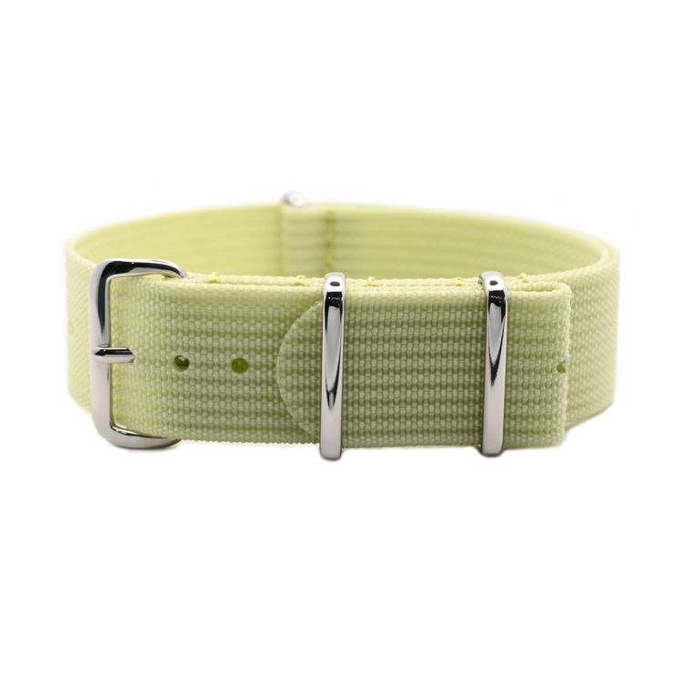Urban Ribbed Lime One Piece Premium Nylon Strap – The Urban Gentleman